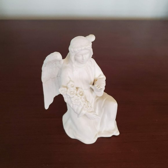 Homco | Accents | Homco Angel Figurine Vintage Mantel Decor Kneeling ...
